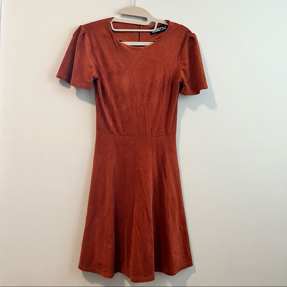 Audrey 3+1 | Dresses | Rust Orange Dress | Poshmark